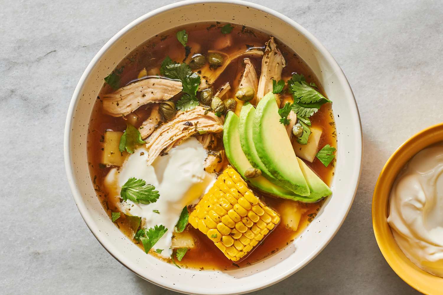 How to make Ajiaco ( Chicken and potato Colombian Soup) - Cooking Easy ...